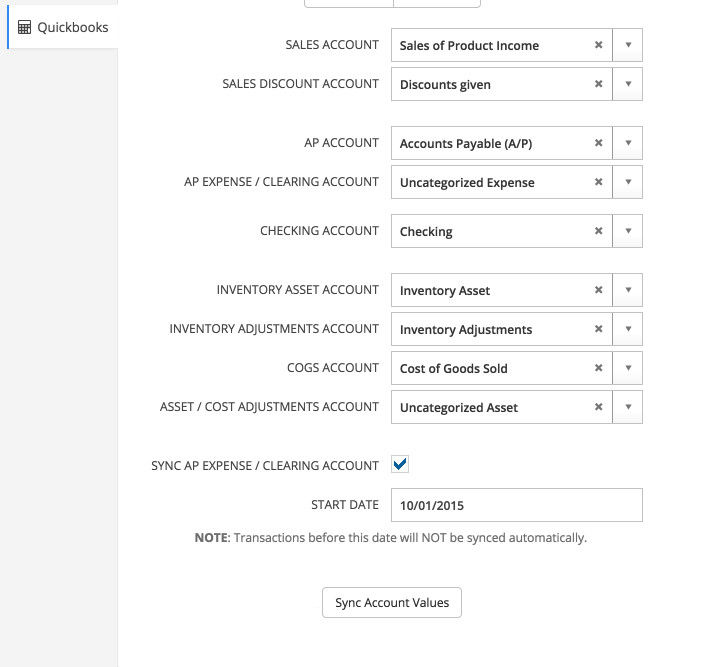 QuickBooks Online - ApparelMagic