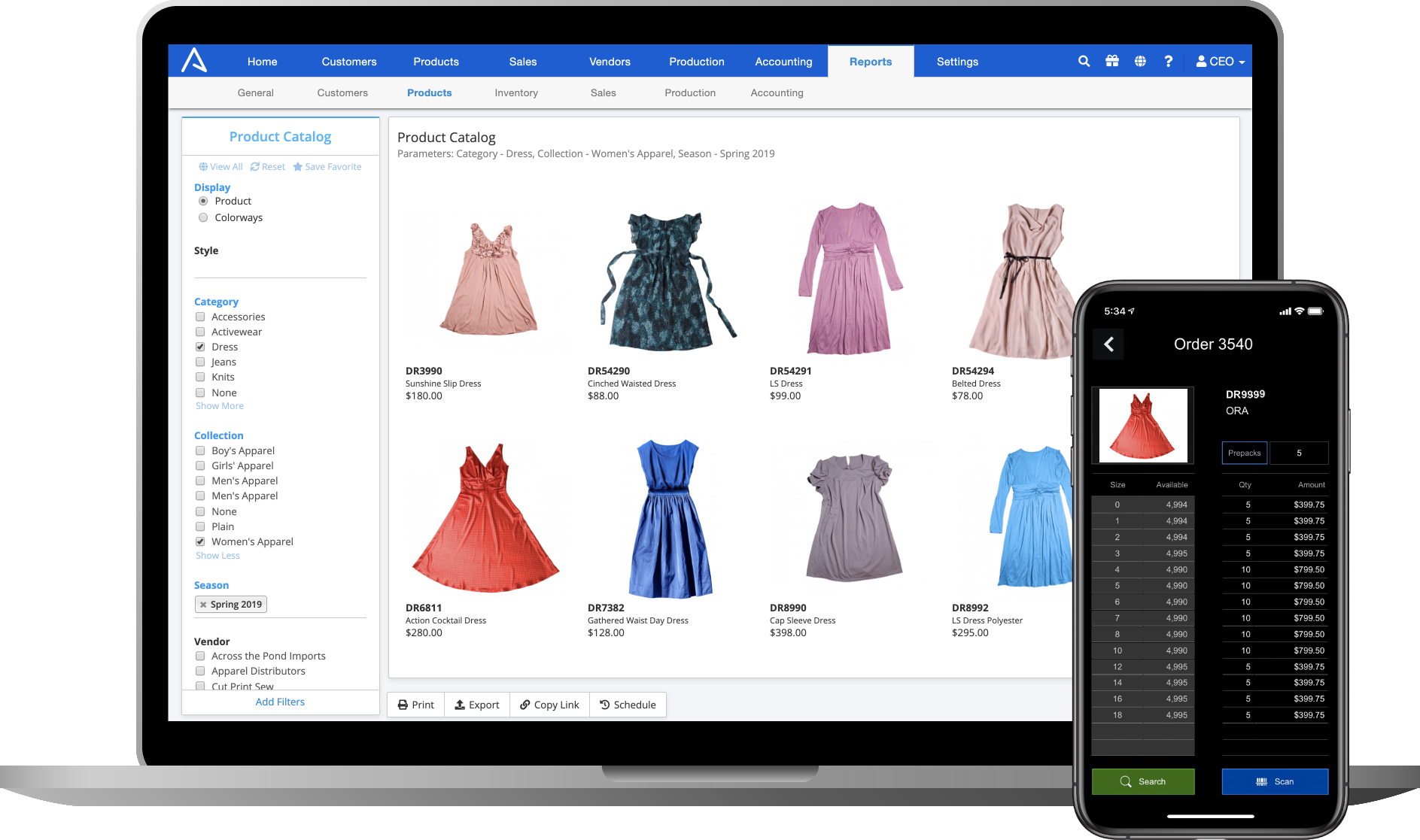 Clothing Inventory Software - ApparelMagic